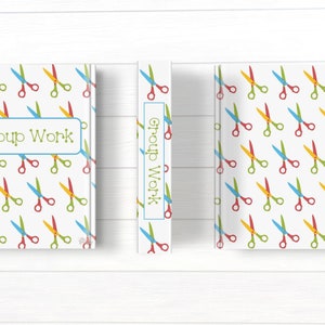 Editable Back to School Binder Covers and Spines - Canva Template - 8 ...