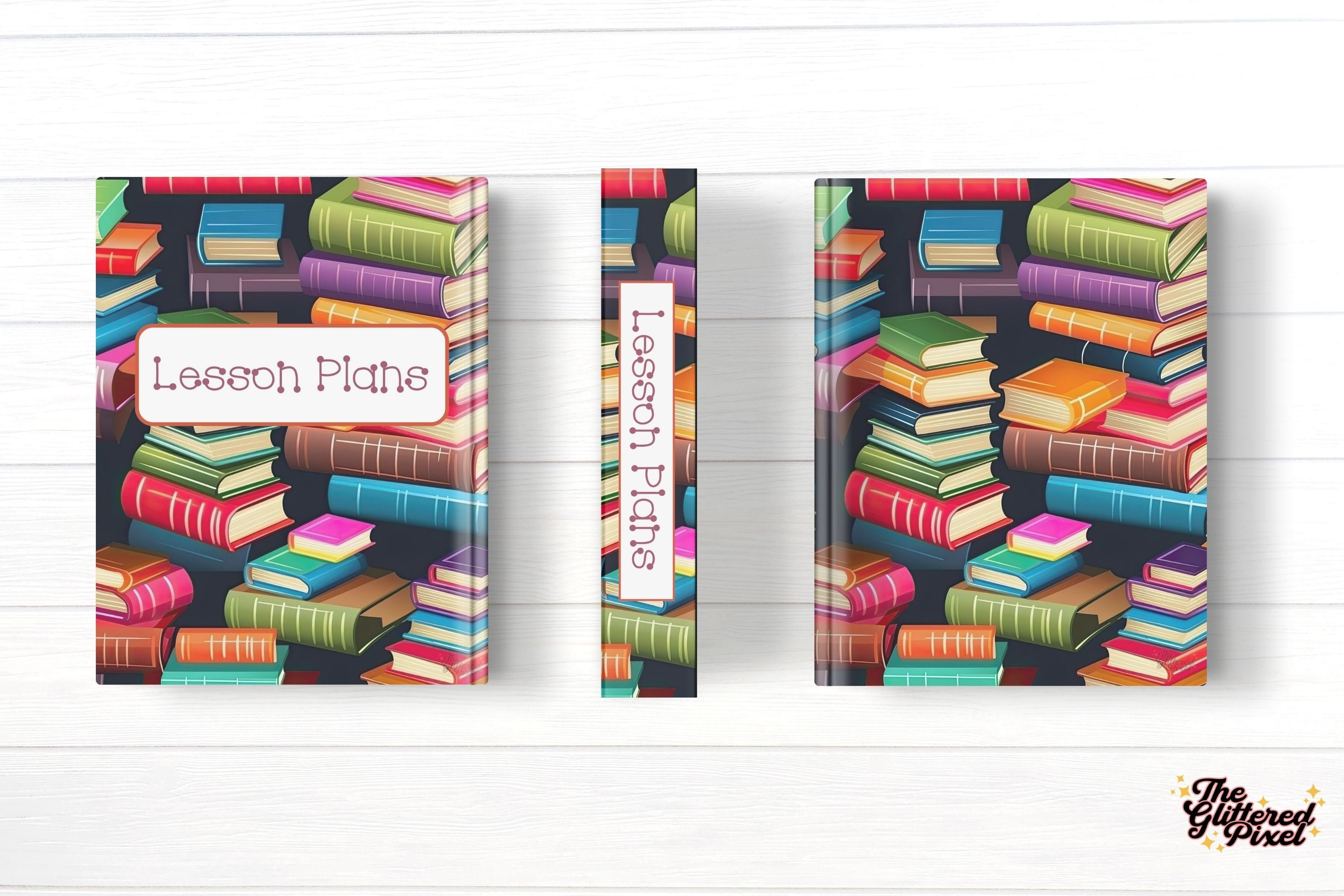Editable Back to School Binder Covers and Spines - Canva Template - 8 ...