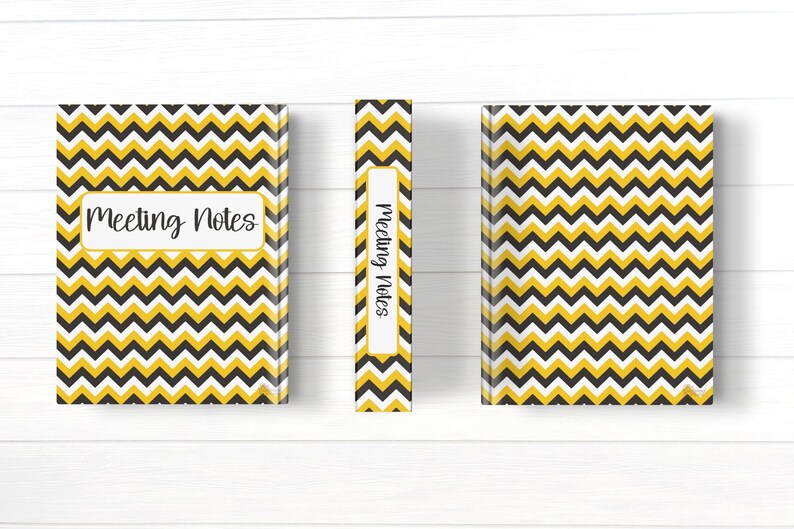 Editable Sunflower Binder Covers and Spines Canva Template 8 Patterns ...