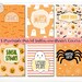Editable Pastel Halloween Binder Covers and Spines - Canva Template - 8 ...