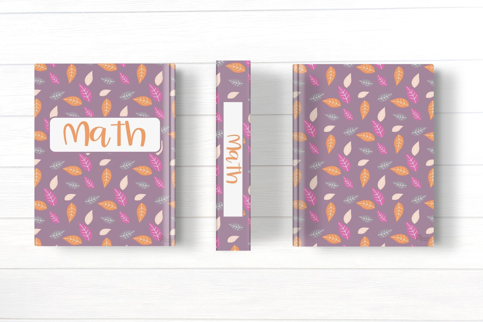 Editable Vibrant Fall Binder Covers and Spines - Canva Template - 8 ...