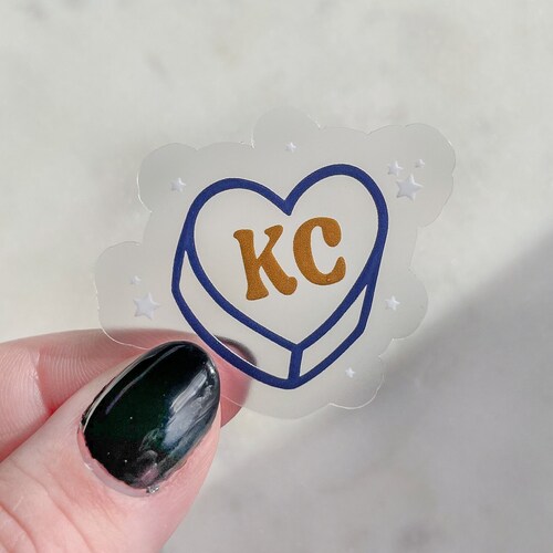 Kansas City Waterproof Sticker KC Sports Laptop and Water - Etsy