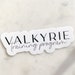 Valkyrie Training Program Waterproof Sticker ACOSF Inspired Laptop and ...