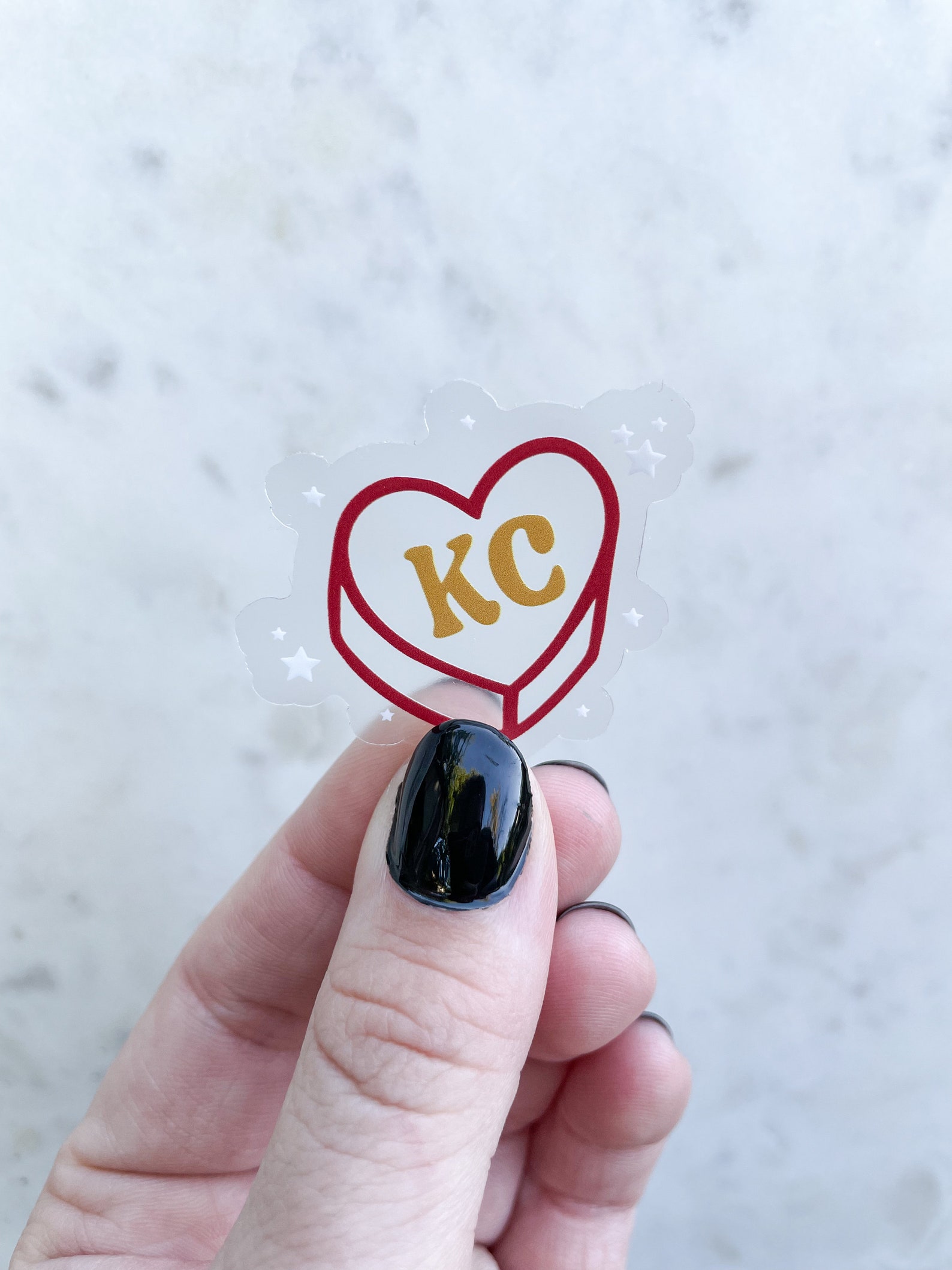 Kansas City Waterproof Sticker KC Sports Laptop and Water - Etsy