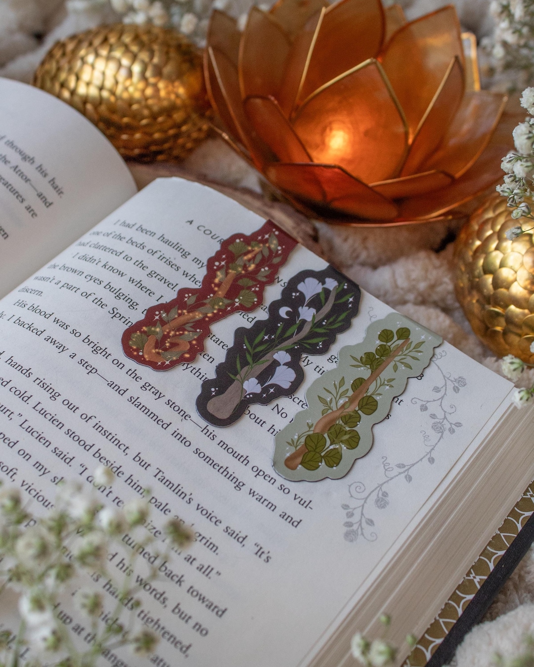Magic Wand Magnetic Bookmarks: Fantasy Reader Gifts - Set of 3 - Etsy