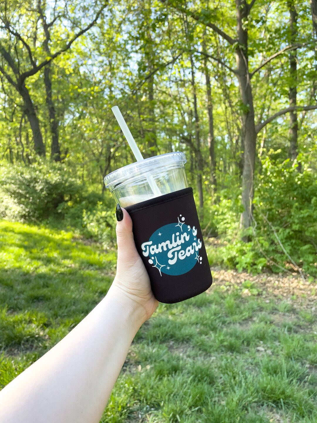 16oz Tamlin's Tears Drink Sleeve | ACOTAR Iced Coffee Sleeve | Hot ...