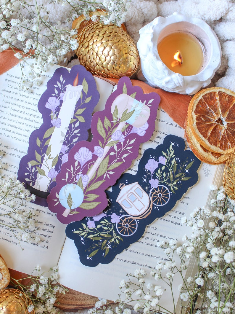 Bridgerton-inspired Carriage Bookmark: Regency Romance Reader Gift (6 ...