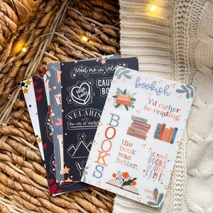 Bookish Sticker Sheet | Book Waterproof Stickers | Book Worm Gifts ...