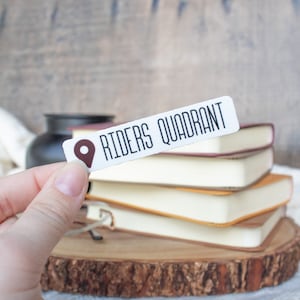 Fourth Wing Riders Quadrant Location Sticker | Licensed | Bookish ...