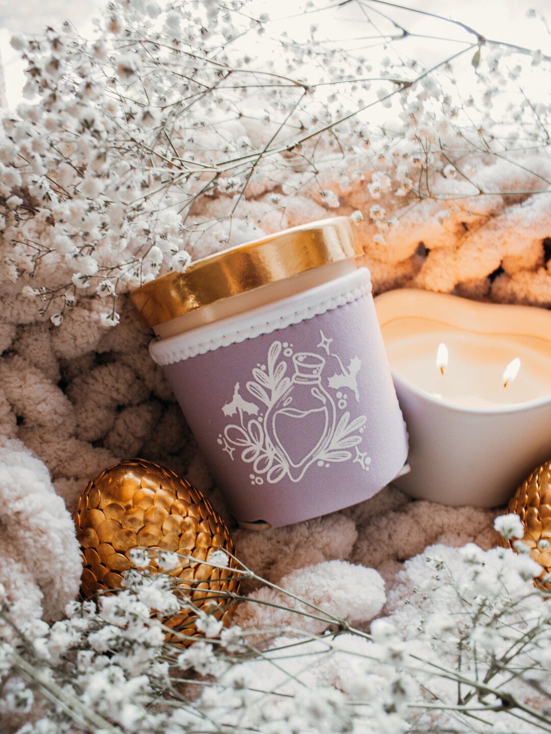 Dragon Elixir | Ice Cream Pint Sleeve | Lilac | Fantasy Book Lover ...