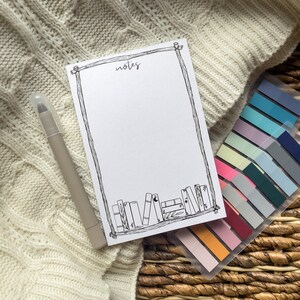 Magical Books Notepad | 4"x6" | Black and White | Bullet Journal Pages ...