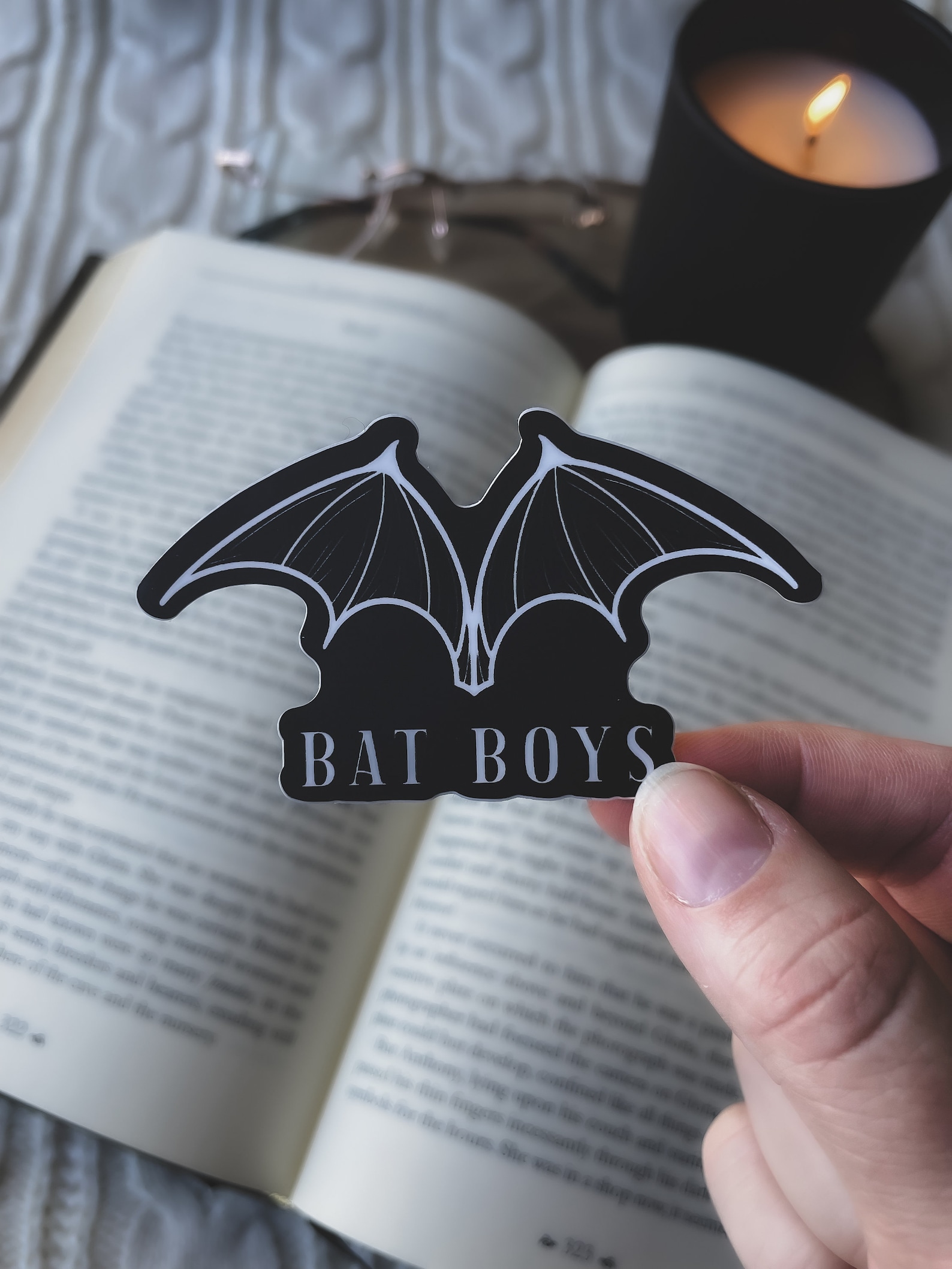 Bat Boys ACOTAR Waterproof Sticker Illyrian Wings Black - Etsy