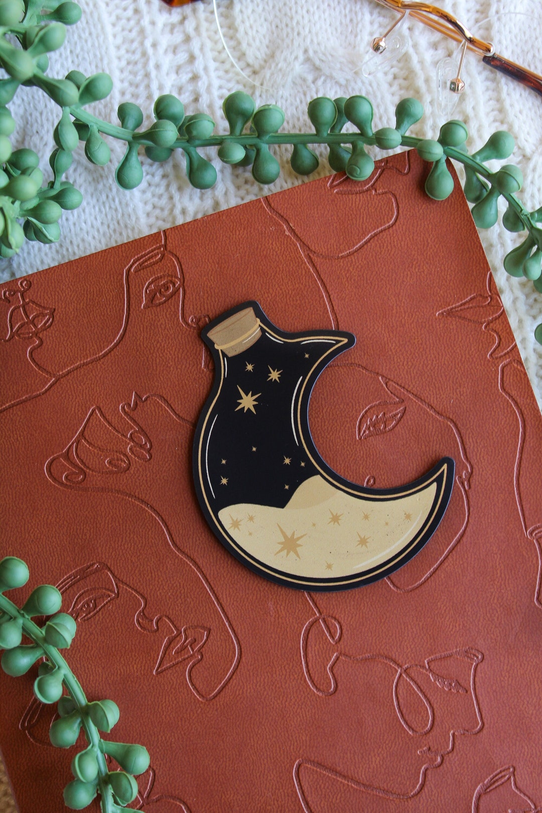 Moon Elixir Magnet | Moon Magic Potion | Fantasy Aesthetic Dorm Room ...