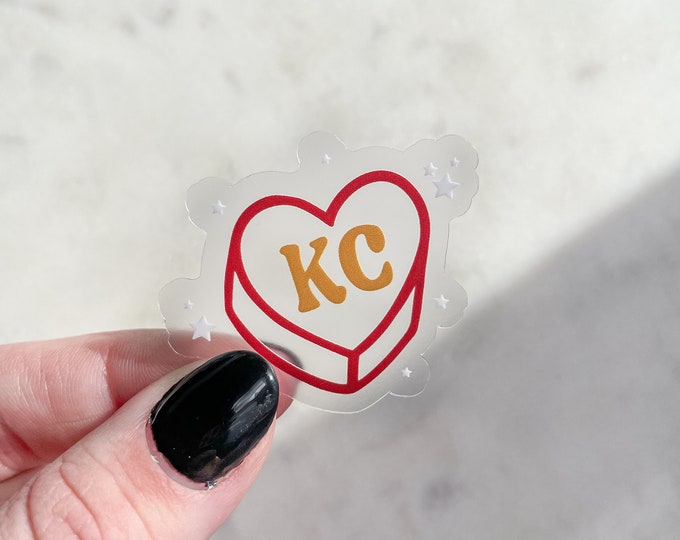 Kansas City Waterproof Sticker KC Sports Laptop and Water - Etsy