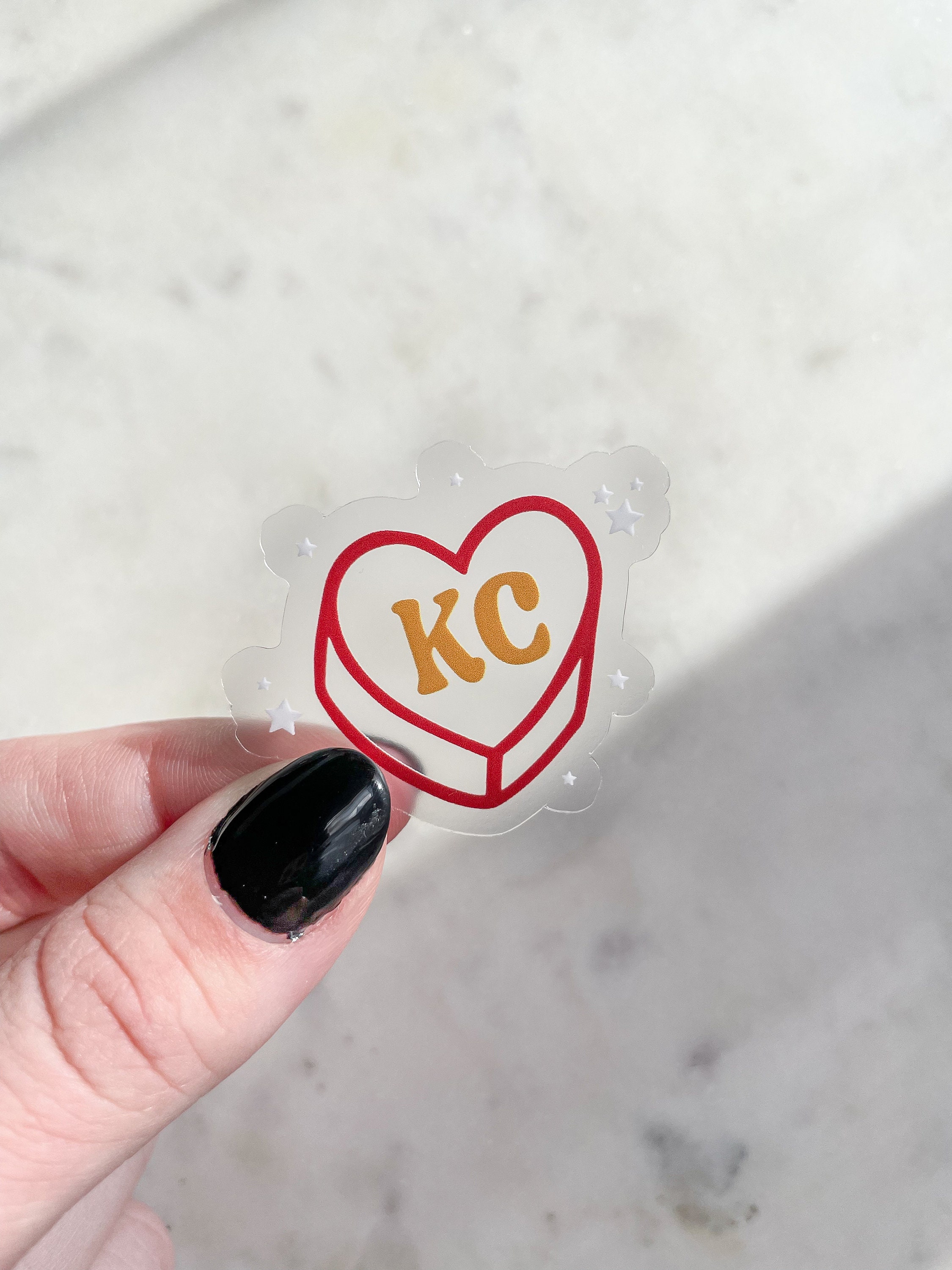 Kansas City Waterproof Sticker KC Sports Laptop and Water - Etsy