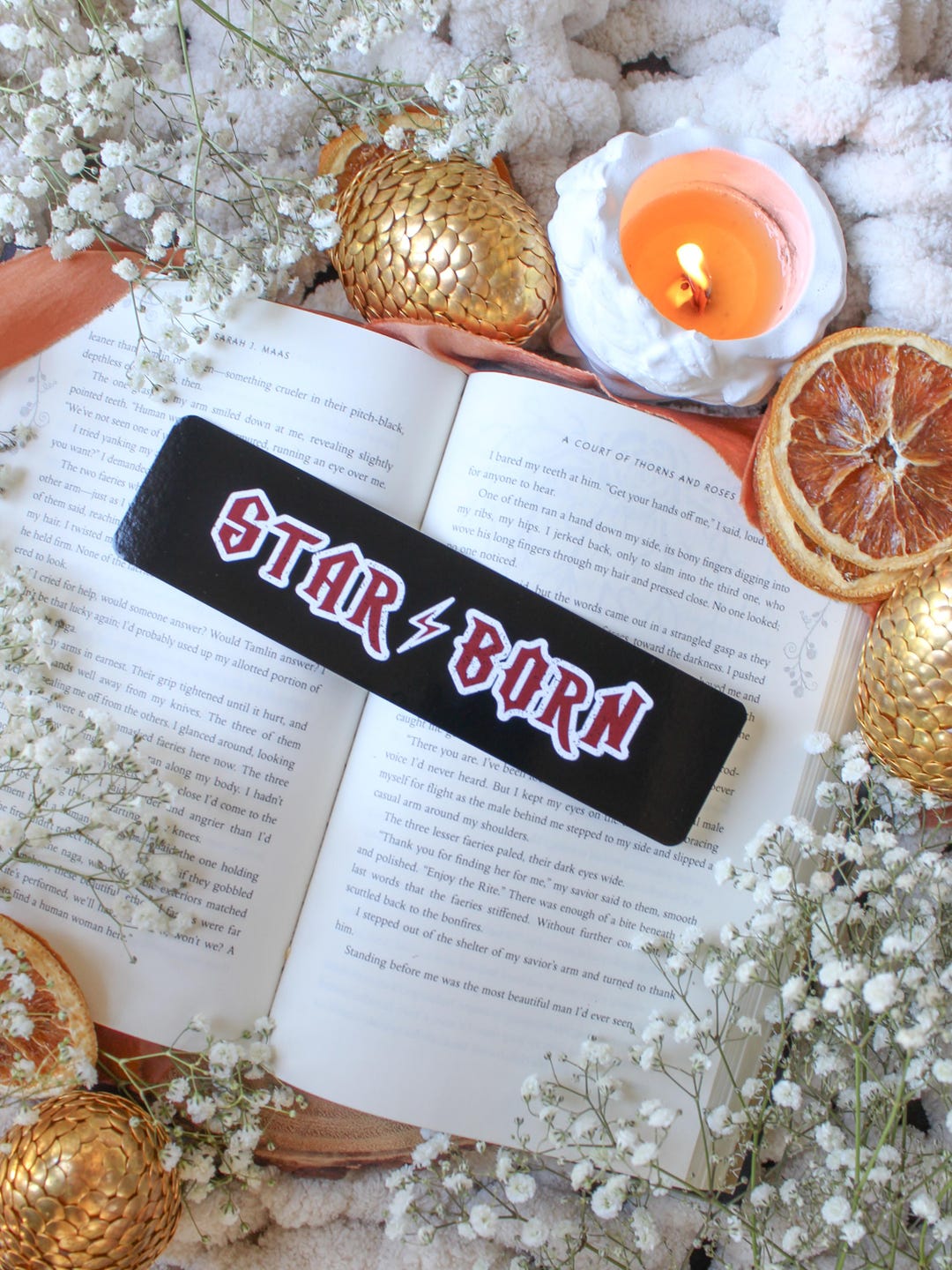 Starborn Rock Bookmark: Crescent City Bookish Gift - Etsy