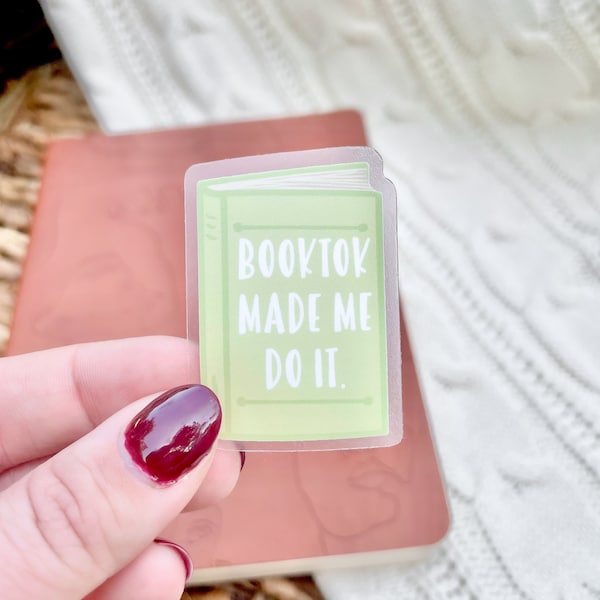 Booktok Stickers - Etsy