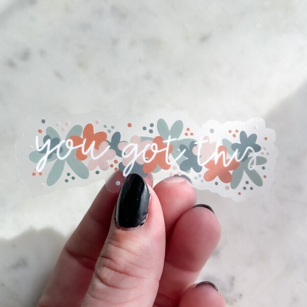 Motivational Sticker - Etsy