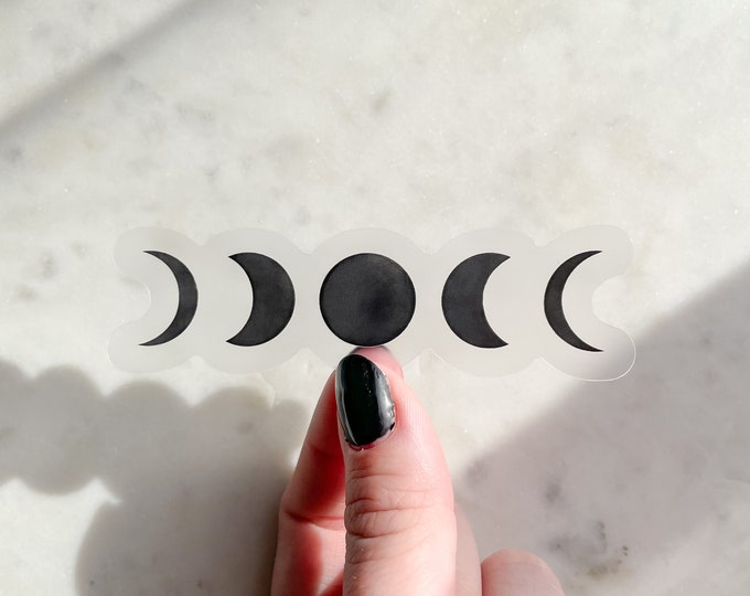 Holographic It's Just a Phase Moon Sticker, Holo Moon Sticker, Magic ...