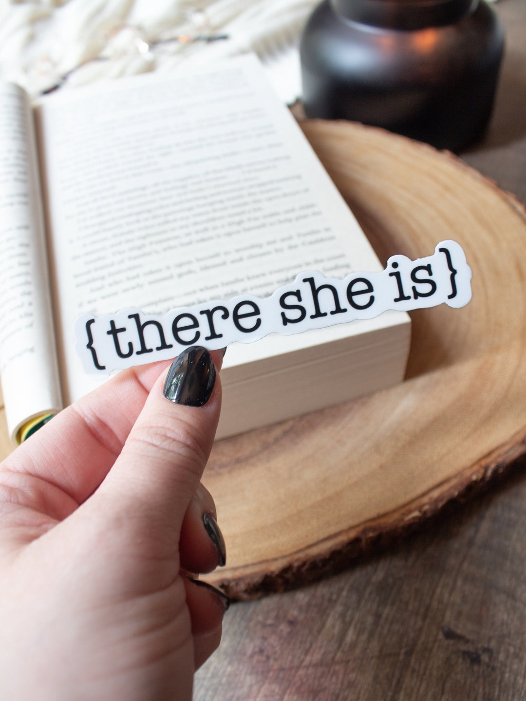 There She is Waterproof Sticker | Serpent and the Wings of Night ...