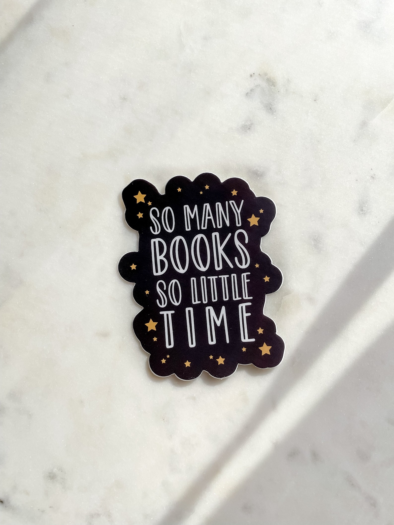 So Many Books so Little Time Sticker Bookish Laptop Sticker - Etsy