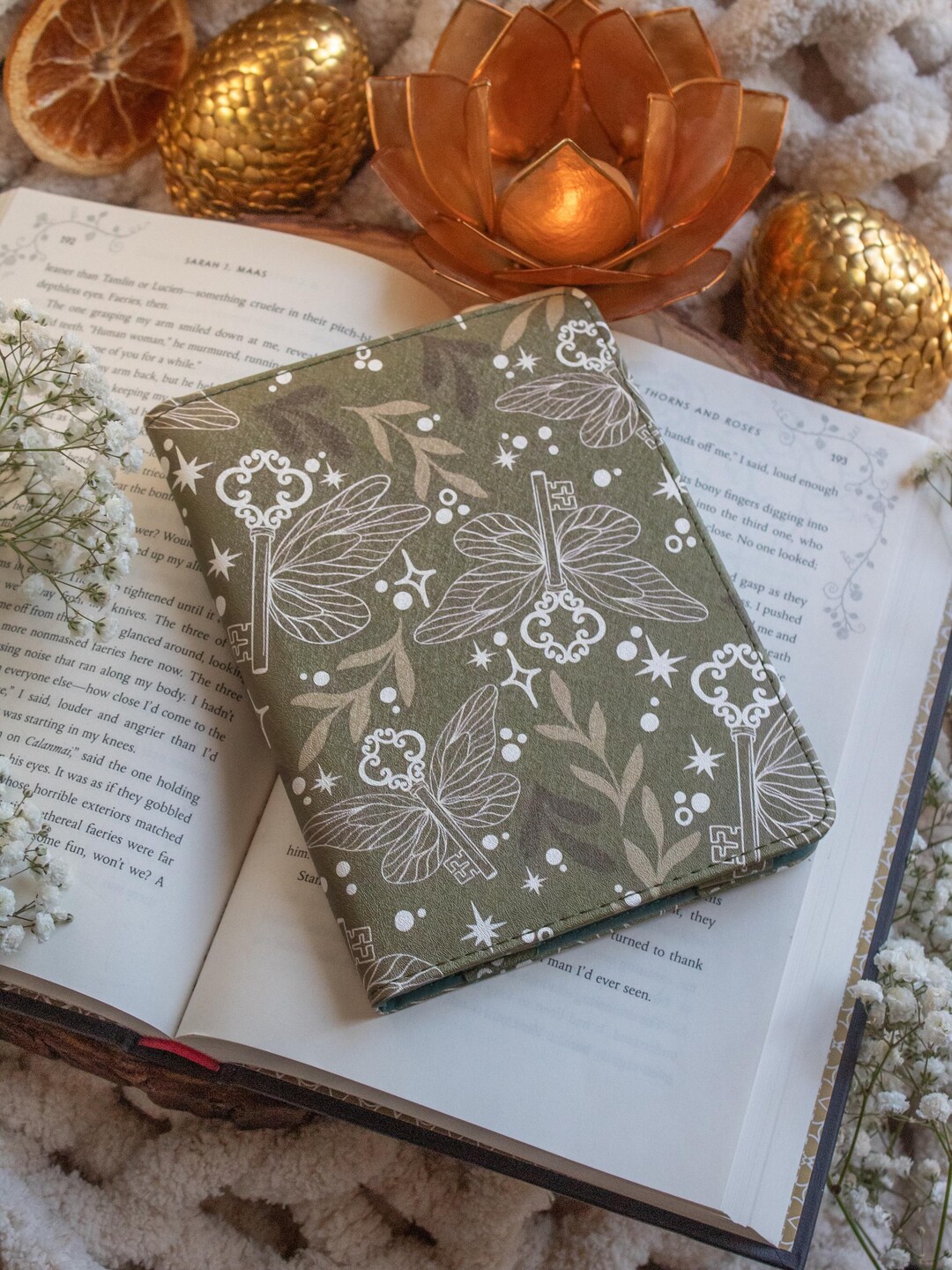 Magic Keys Kindle Case: Vegan Leather Ereader Cover With Stand - Etsy