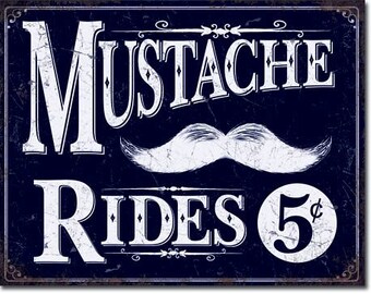 Mustache sign | Etsy