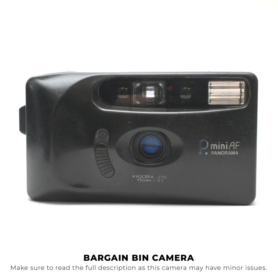 Kyocera P Mini AF Panorama 35mm Film Point & Shoot Camera - Bargain Bin ...
