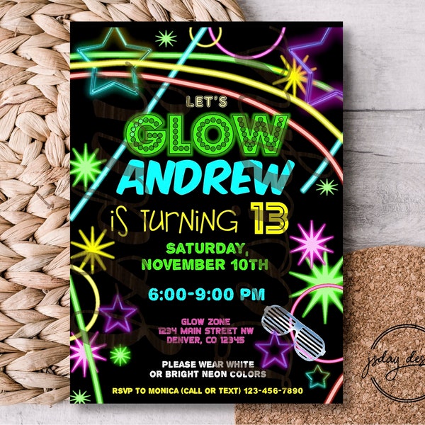 Black Light Party - Etsy