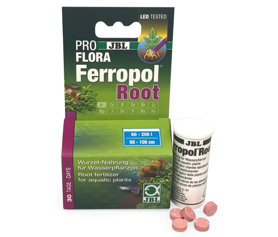 JBL Pro Flora Ferropol Root (30 Tablets) 30 Day / Root Tab / Substrate ...