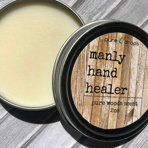 Manly Hand Lotion-mens Gifts-beard Balm-men's Birthday - Etsy