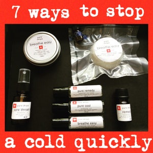 Essential Oils-sick-kit-pure Drops-all Natural-get Well-gift ...