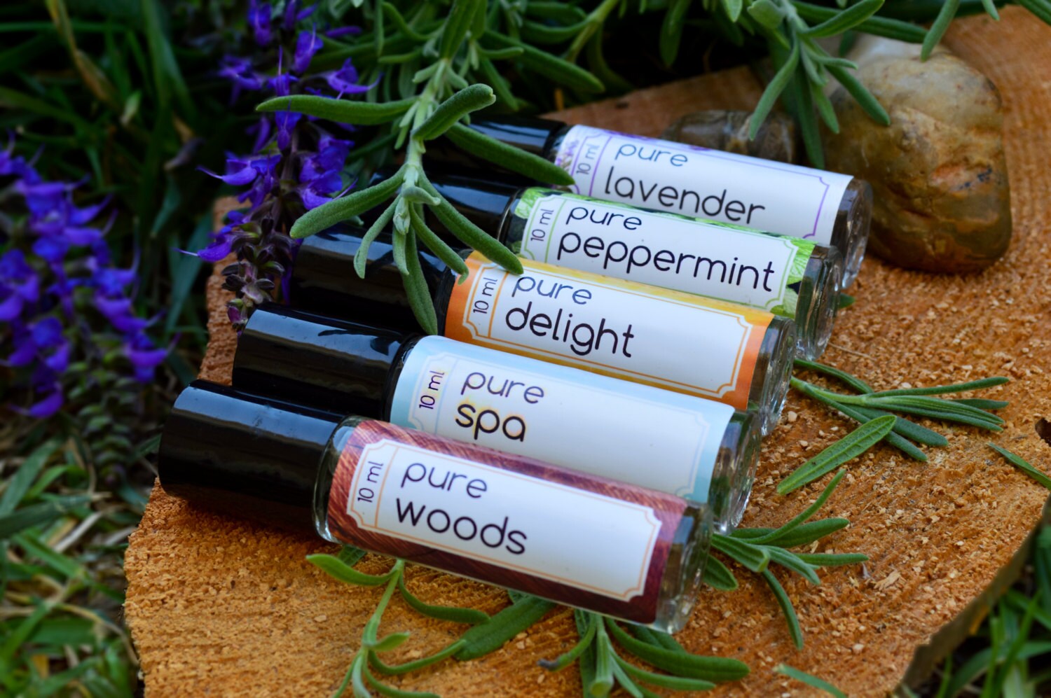 Essential Oil-lavender-pure Drops-roller Bottle-essential Oils-relax ...