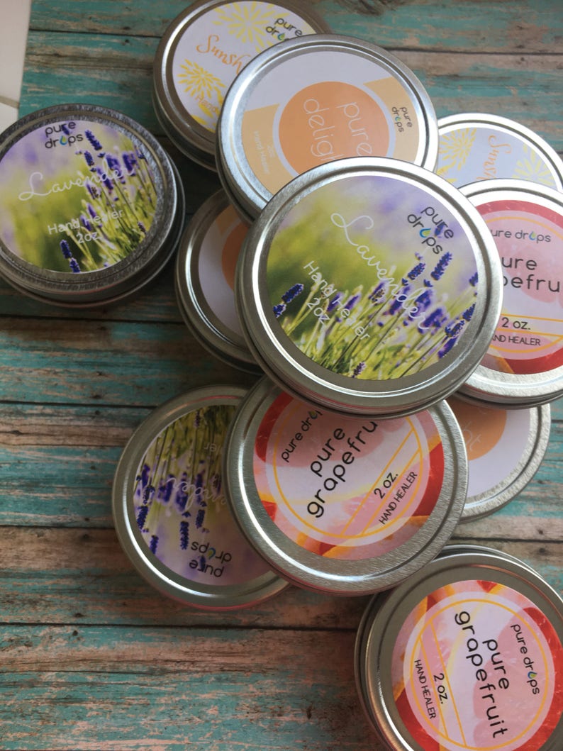 Salve-sunshine-spice-hand-healer-pure Drops-essential Oil-hand - Etsy