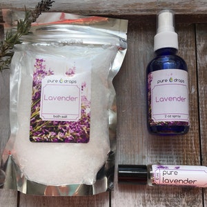 Essential Oil-lavender-pure Drops-roller Bottle-essential Oils-relax ...
