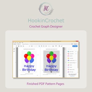 Hookincrochet Crochet Graph Designer Software, Windows, Crochet Graph ...