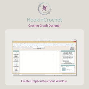 Hookincrochet Crochet Graph Designer Software, Windows, Crochet Graph ...