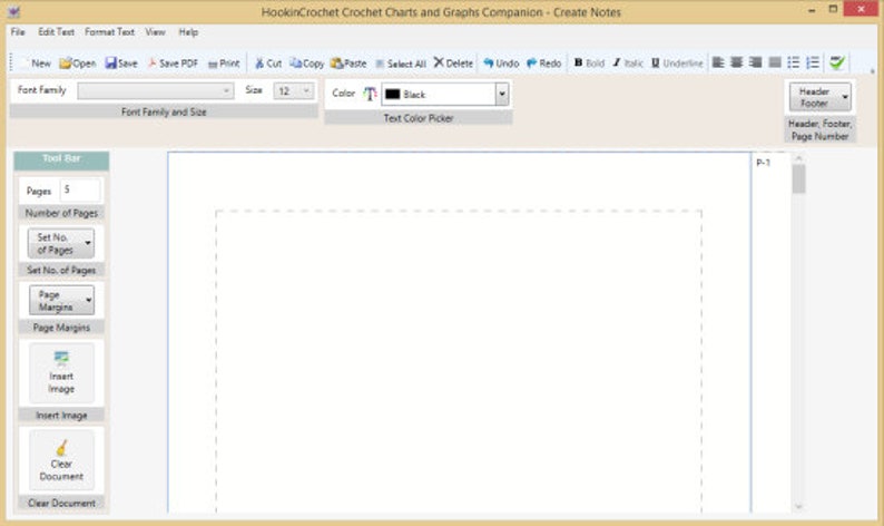 Hookincrochet Crochet Charts and Graphs Companion Software - Etsy