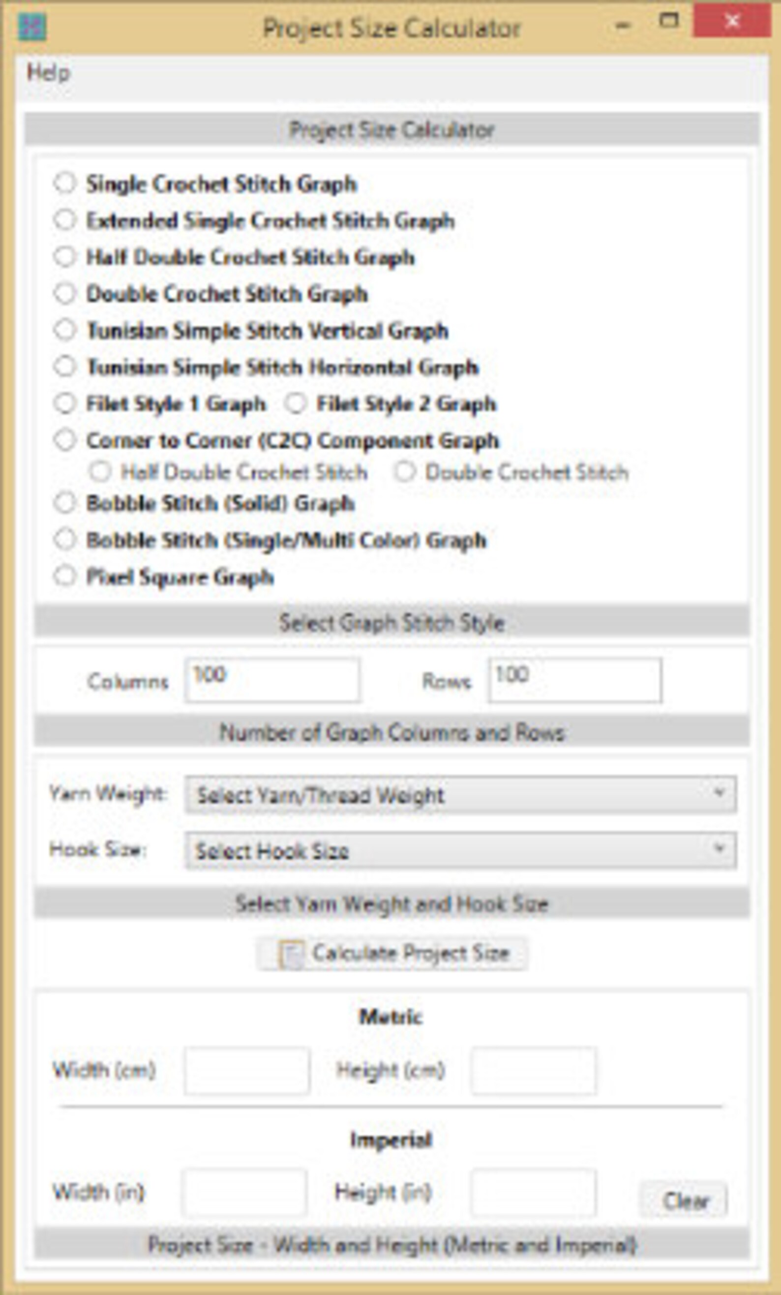 Hookincrochet Crochet Graph Designer Software Windows Crochet - Etsy ...