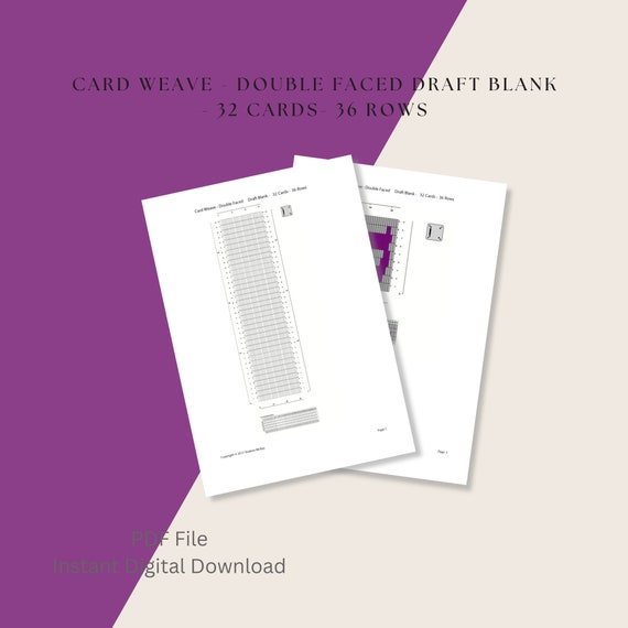 Blank Draft Card