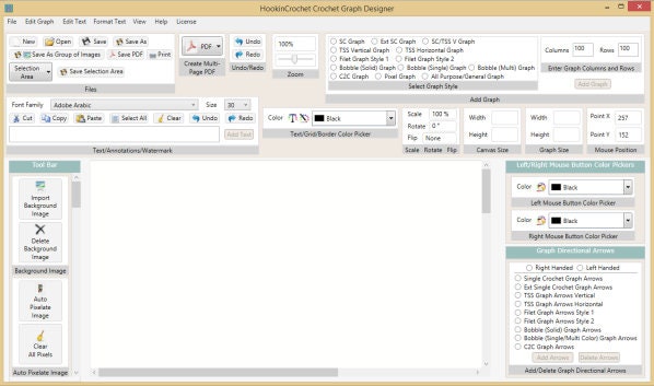 Hookincrochet Crochet Graph Designer Software Windows Crochet - Etsy ...