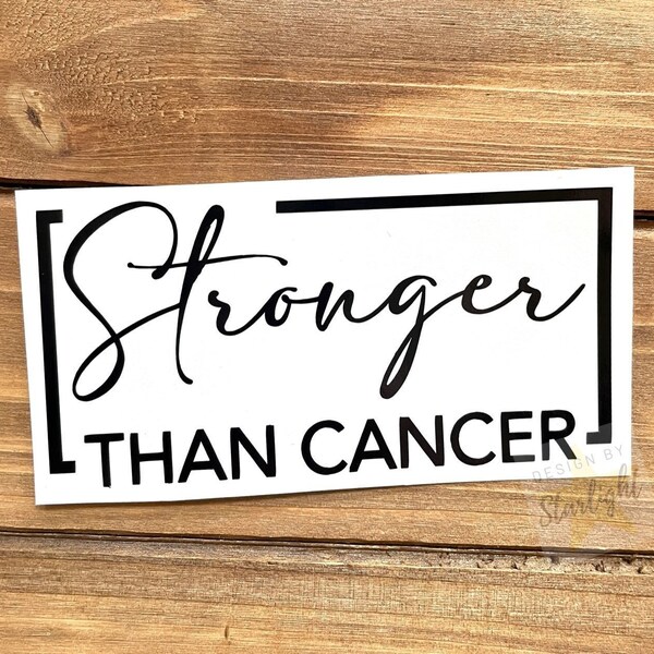 Cancer Decal - Etsy