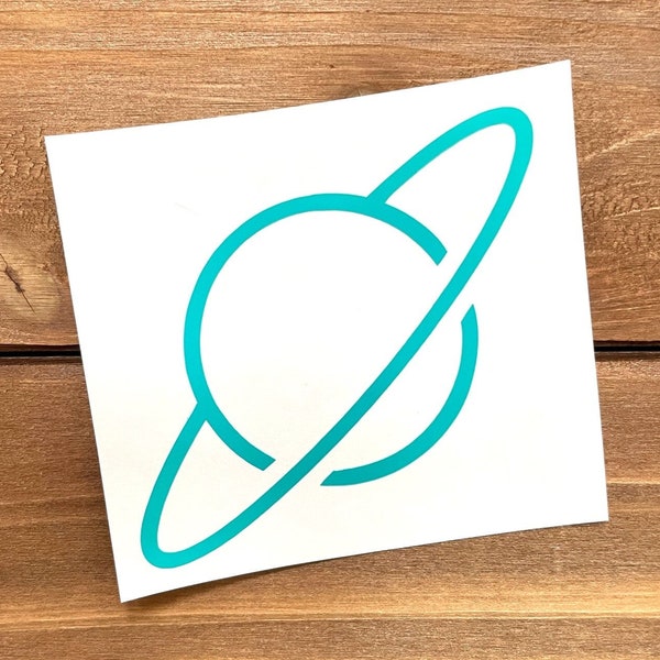 Saturn Car Decal - Etsy