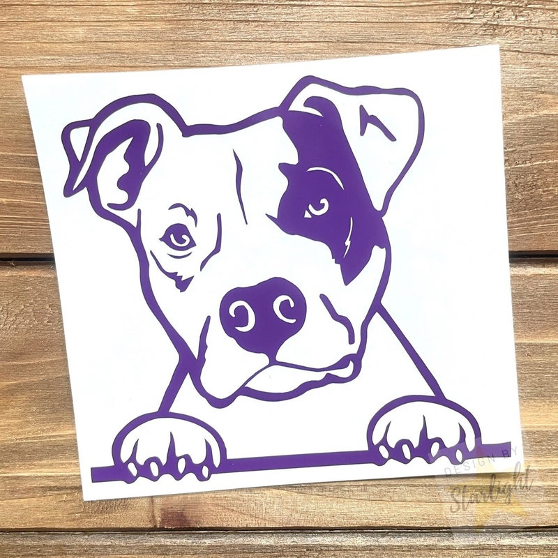 Pit Bull Decal - Etsy