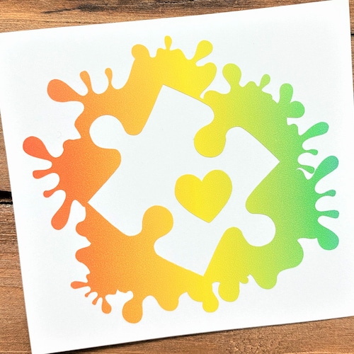 Puzzle Piece Decal Autism Awareness Decal Autism Puzzle | Etsy