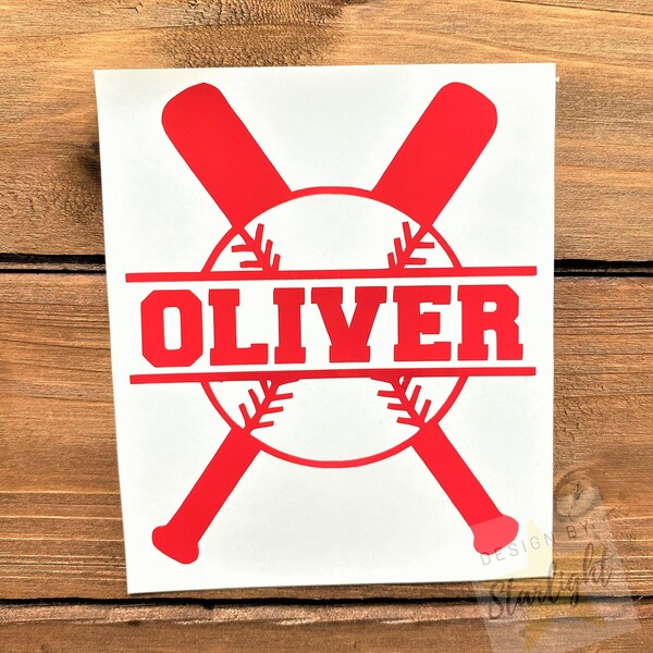 Baseball Decal - Etsy