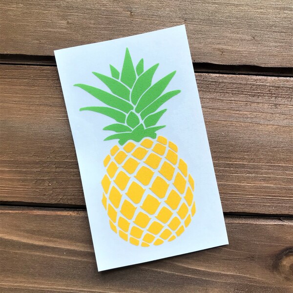 Pineapple Sticker - Etsy