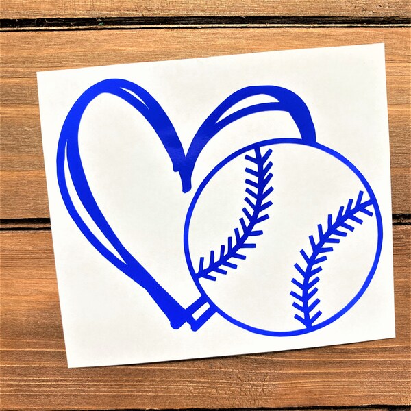 Baseball Decal - Etsy