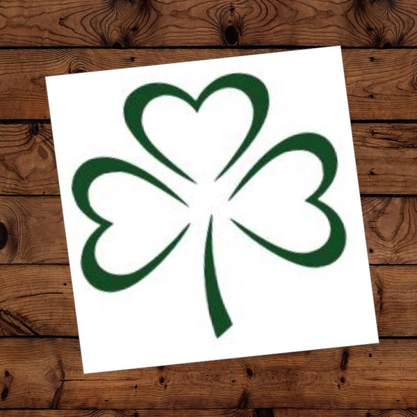 Shamrock Decal - Etsy