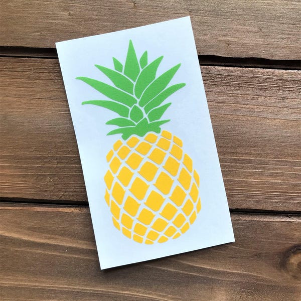 Pineapple Sticker - Etsy